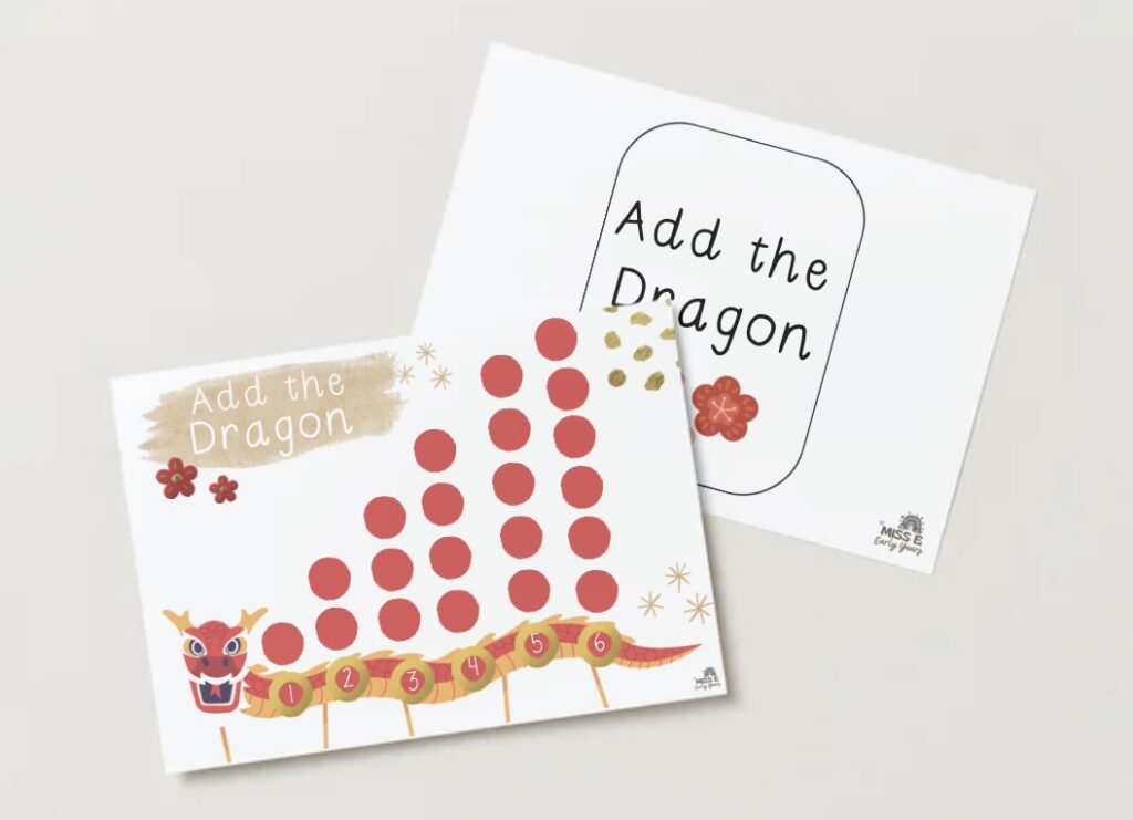 Count the Dragon - Miss E's Early Years