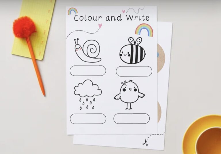 Colour and Write - Digraph - Miss E's Early Years